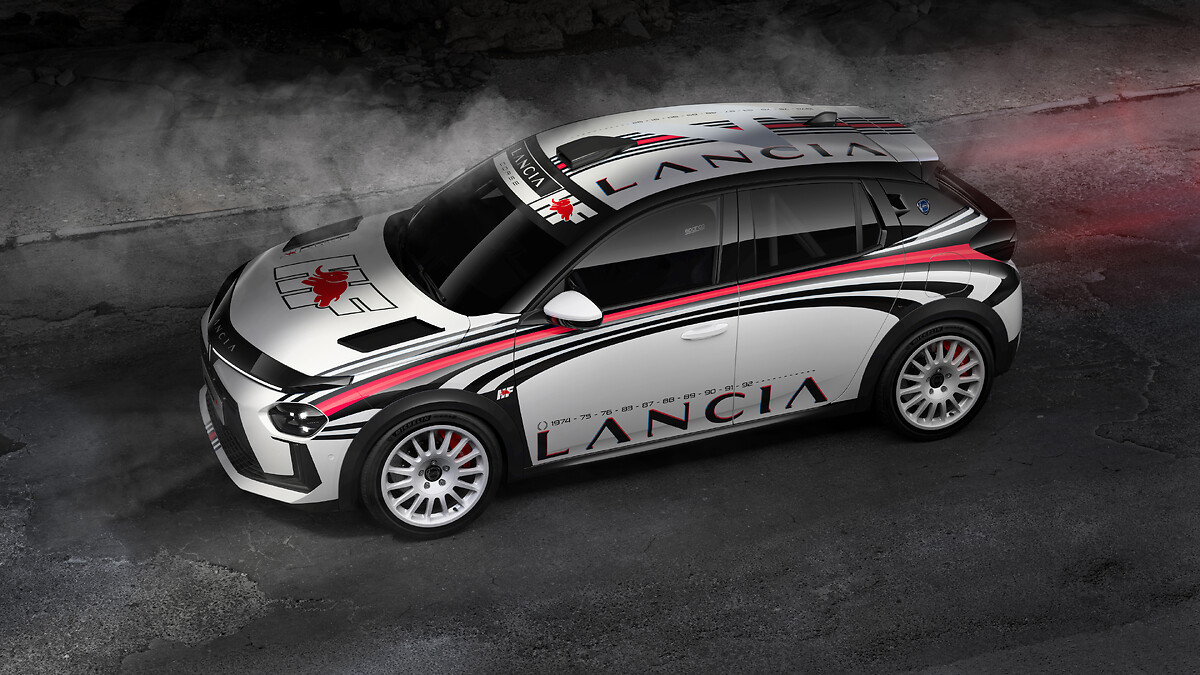 Lancia Rally Rallye Weltmeister Miki Biason Testet Den Lancia Ypsilon