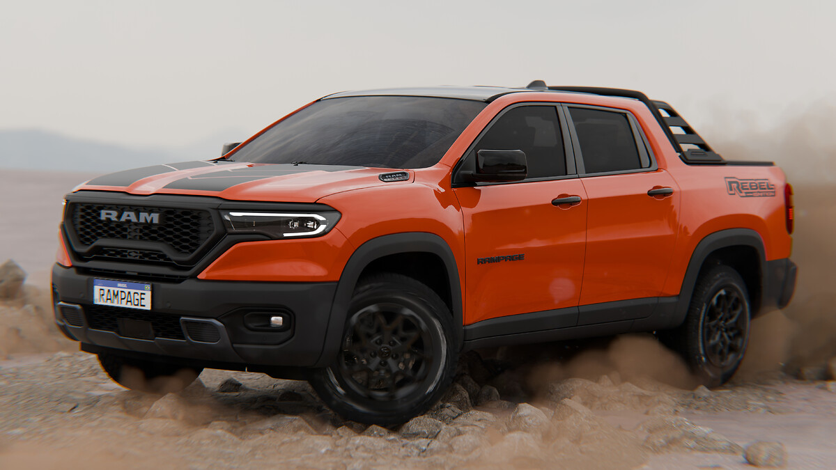 RAM Rampage Rebel Ignition, serie especial de la pick-up en Brasil ...